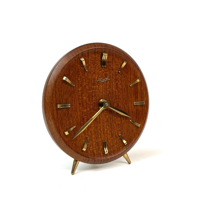 Vintage Desk Clock - Etsy