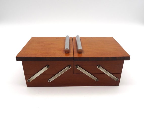 Rare Art Deco foldable avant-garde Jewelry Box Bauhaus - Gem