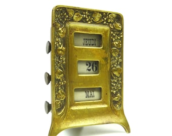 Antique Flip Calendar - Etsy