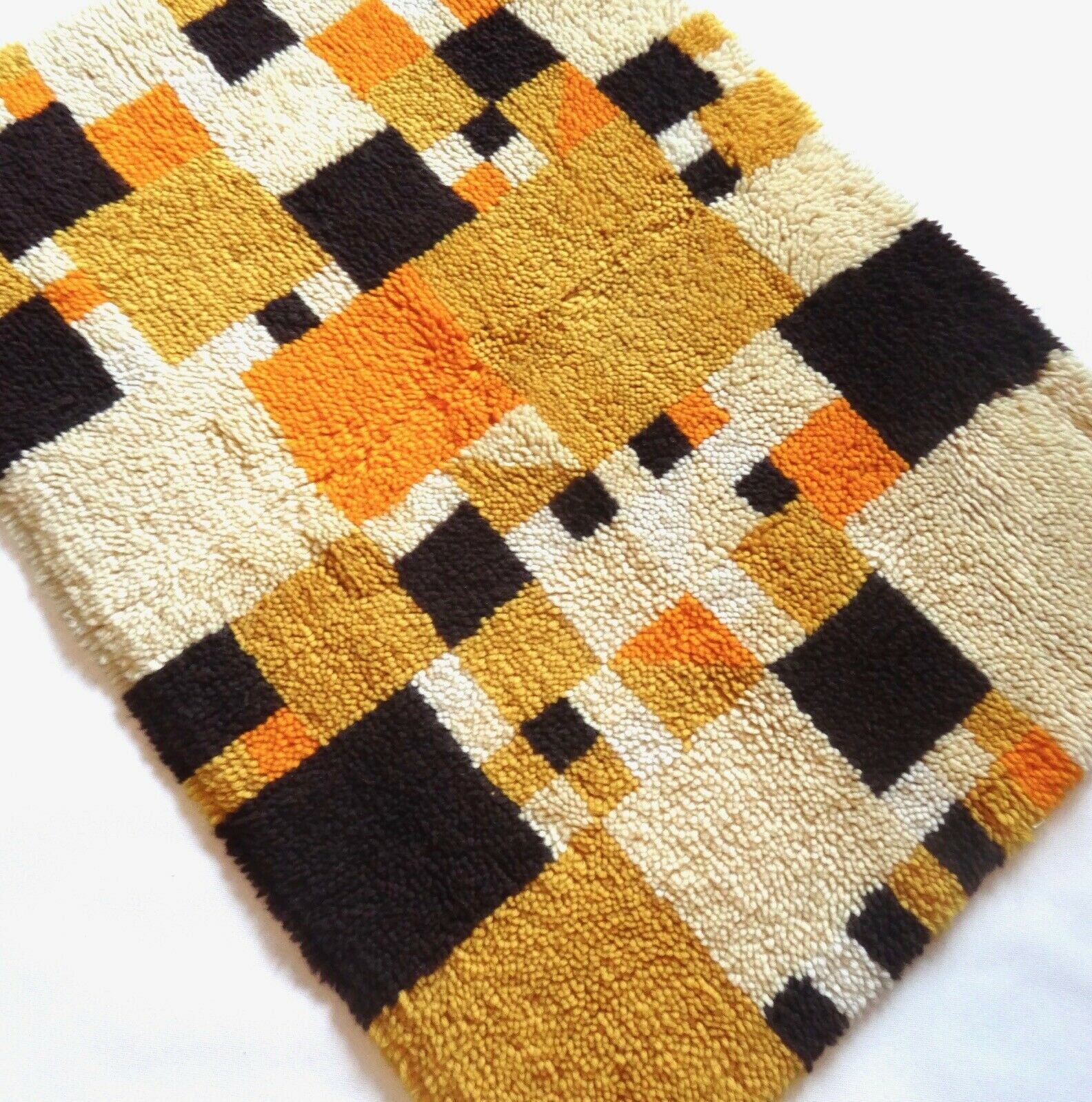 Mid Century Abstract Space Age Carpet Rug - Etsy