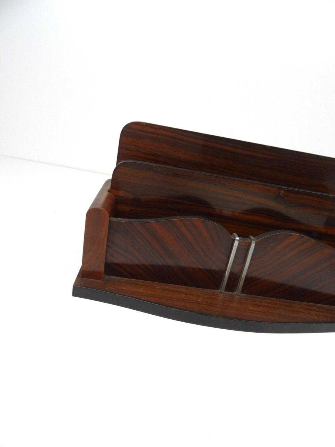 Rare Art Deco Rosewood Letter Holder Stand - Etsy