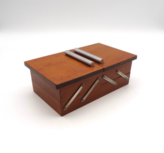 Rare Art Deco foldable avant-garde Jewelry Box Bauhaus - Gem