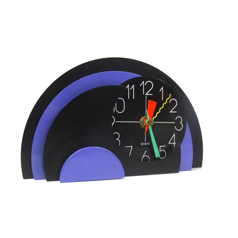 Memphis Design Clock - Etsy UK