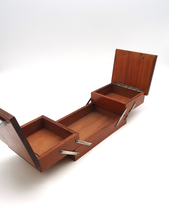 Rare Art Deco foldable avant-garde Jewelry Box Bauhaus - Gem