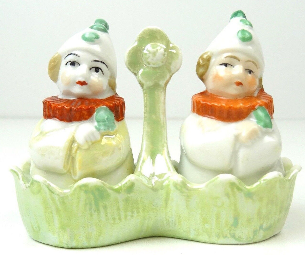 Rare Art Deco Clown Circus Salt & Pepper Shakers Germany 1930 - Etsy