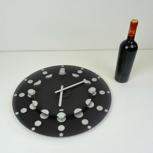 Postmodern 80s Memphis Age Black & White Dots Wall Clock by KOZIOL - Etsy