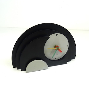 Postmodern 80s Desk Clock Memphis Age - Etsy