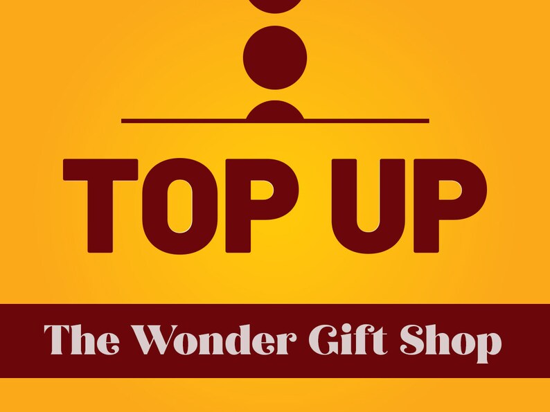 Please Find YOUR NAME on the Option Dropdown Menu for Top Up - Etsy