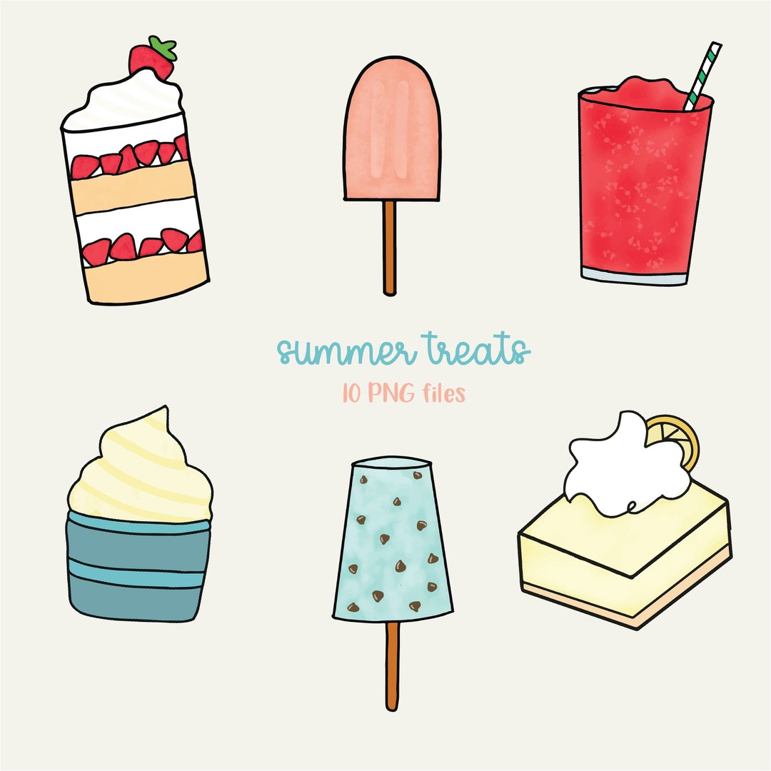 Desserts Clipart, Ice Cream Clipart, Beverages Clipart, Popsicle ...
