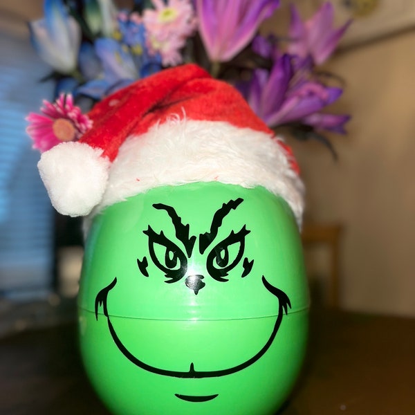 Grinch Treat Box Svg - Etsy