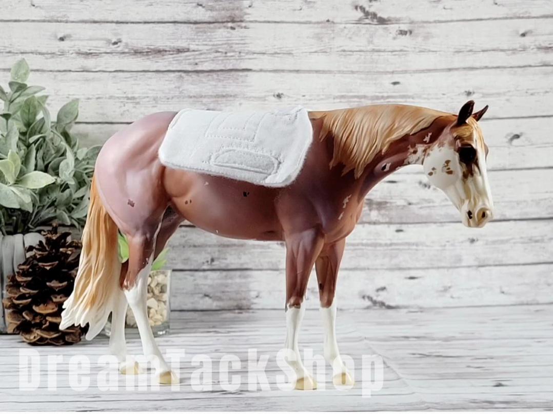 Snow Land - Traditional 1:9 Scale Model Horse Western Saddle Pad - Etsy