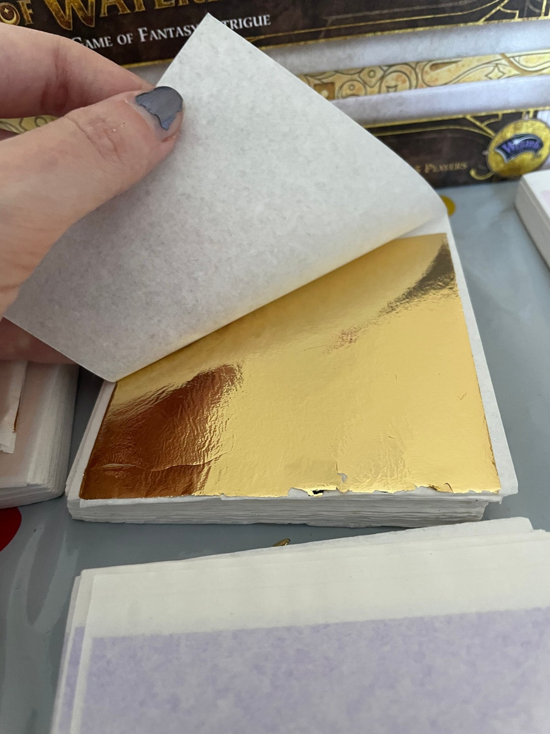 Imitation Gold Leaf Foils, Resin Supplies, Nail Art Supplies - Etsy