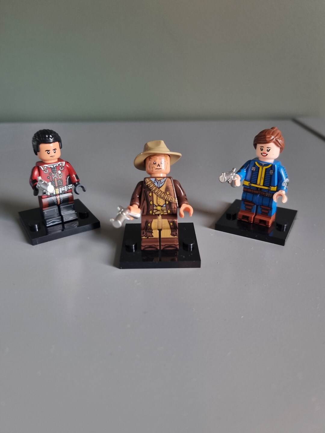 Fallout Minifigures Set of 3 Custom Made. - Etsy