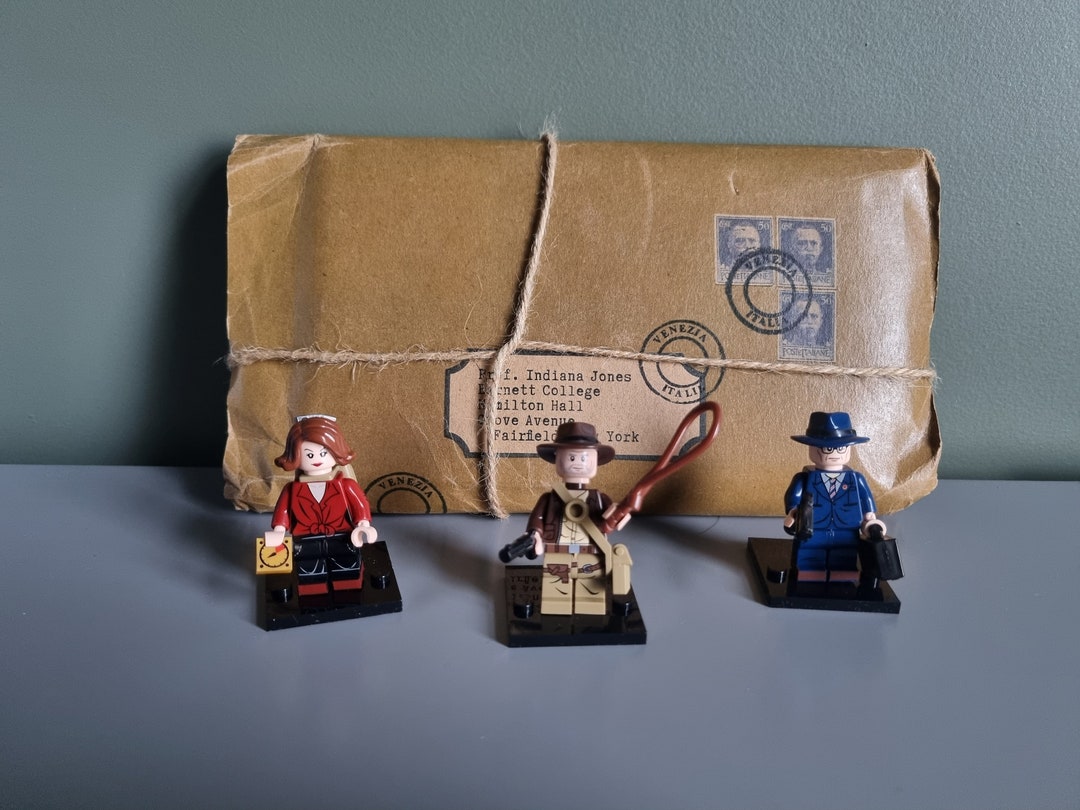 Indiana Jones Prop Diary and Custom Made Minifigures - Etsy