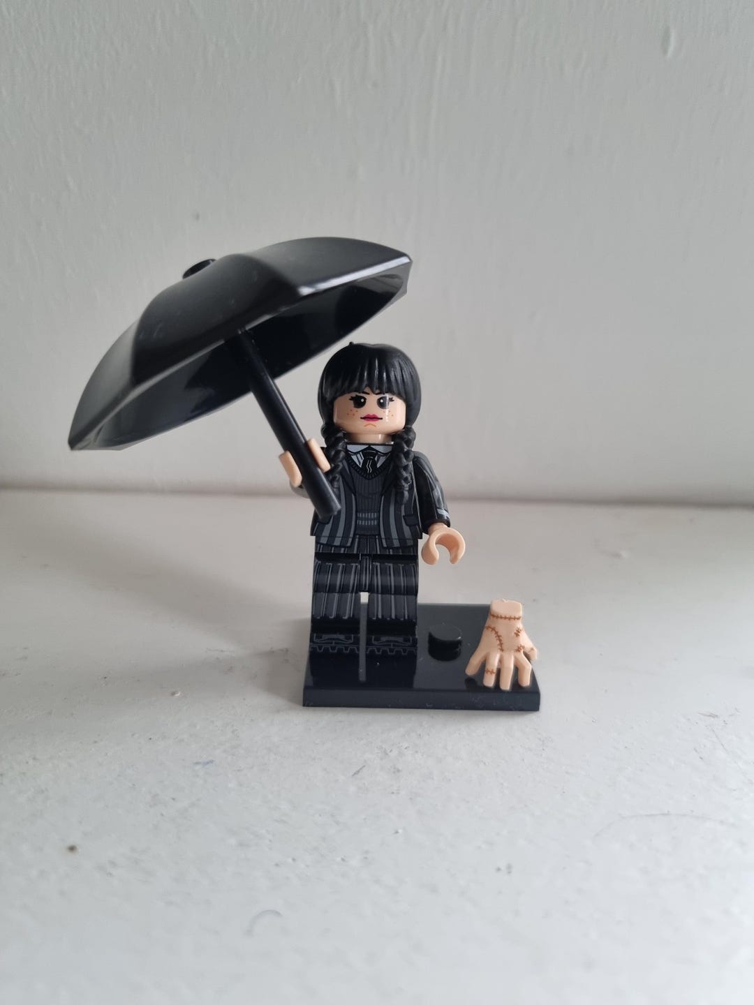 Wednesday Minifigure - Etsy