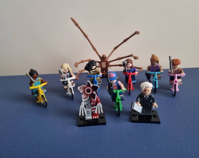 Stranger Things Minifigures Custom Made 10 in Total - Etsy