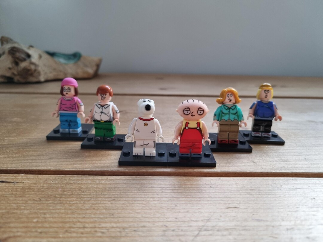Family Guy Set of 6 Minifigures Custom Made - Etsy UK