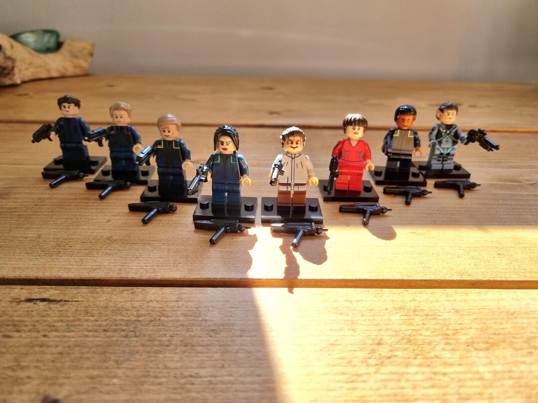 Star Trek Minifigures Set of 8 Custom Made. - Etsy UK