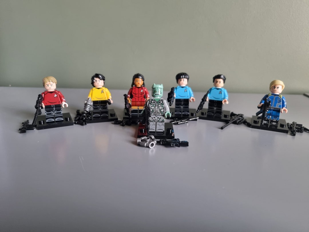 Star Trek Minifigures Set of 7 Custom Made . - Etsy