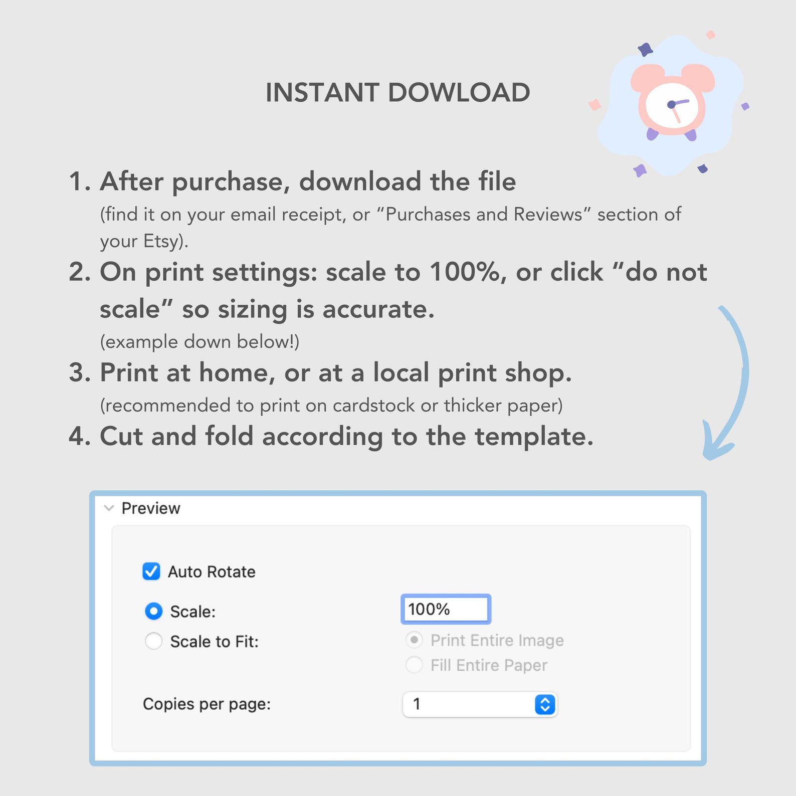 PRINTABLE Christmas Card - Cute Hamster With Elf Hat Card, Digital ...