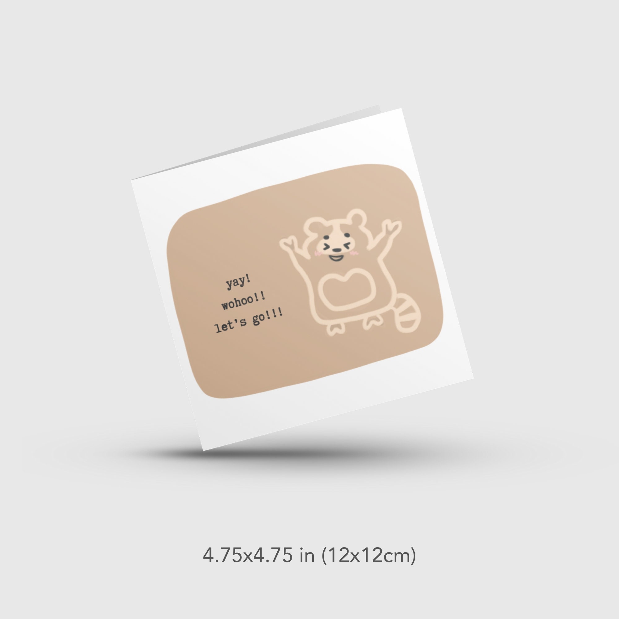 PRINTABLE Yay Card Congratulations Card Let's Go Card - Etsy