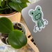 Cute Frog Sticker | Vinyl Stickers, Stationery Stickers, Animal ...