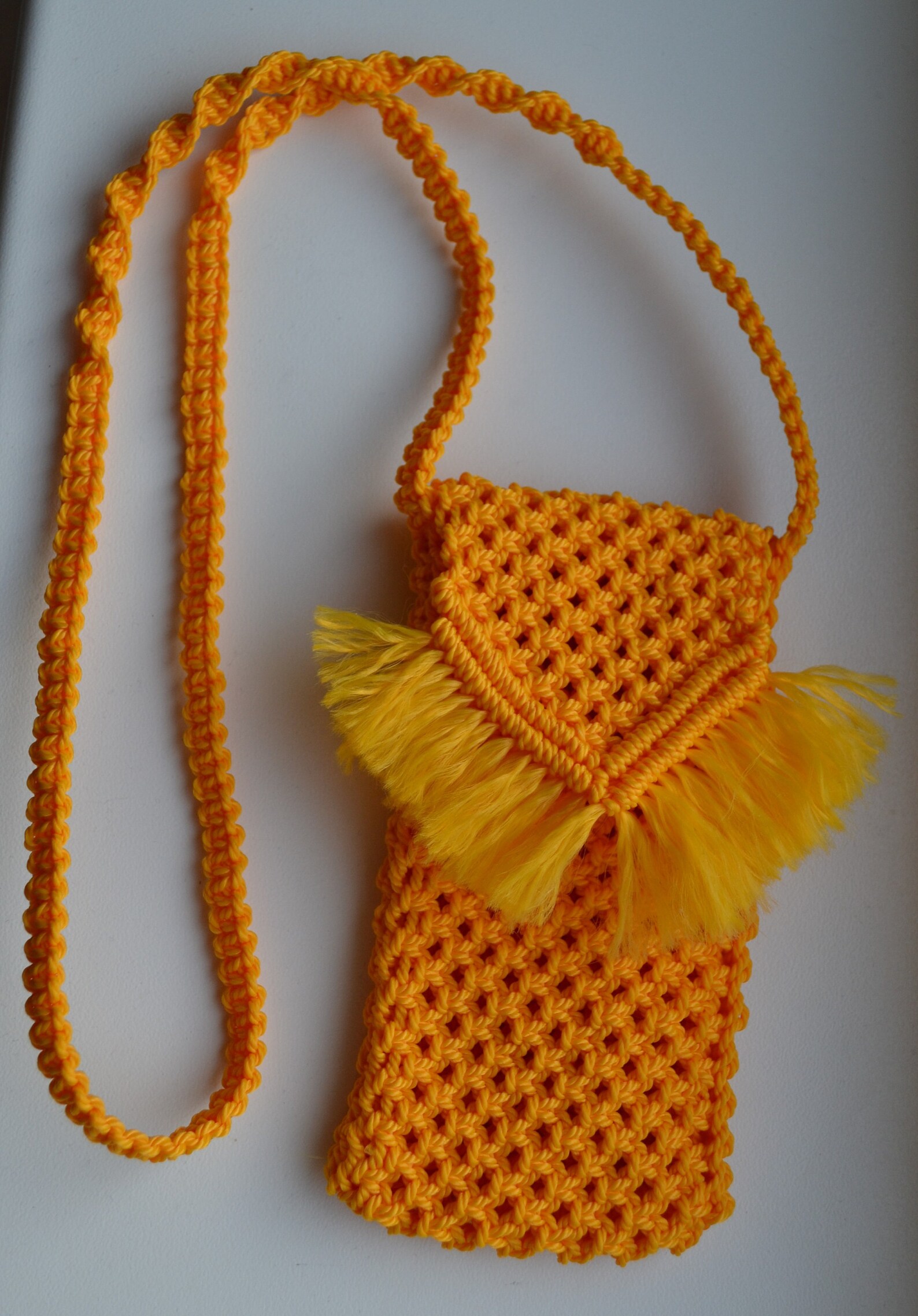 Macrame Mobile Phone Case Macrame Phone Bag - Etsy