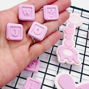 Block Letter Embosser Set Alphabet Embosser Set Letter - Etsy