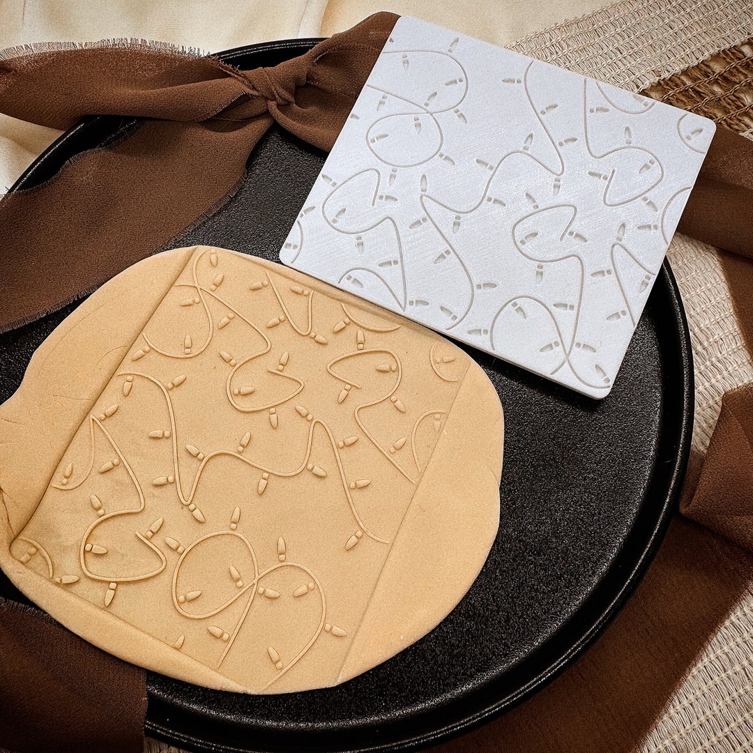 Christmas Lights Pattern Embosser Hanging Lights Pattern Embosser ...