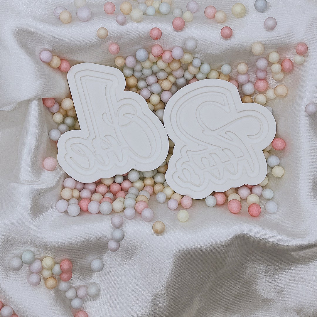 Duo Number Fondant Embosser Set Number One to Nine Stamp Set - Etsy