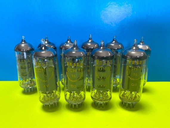 ECH81 TESLA / Electronic Tubes / Vacuum Valves / New 4pcs | Etsy