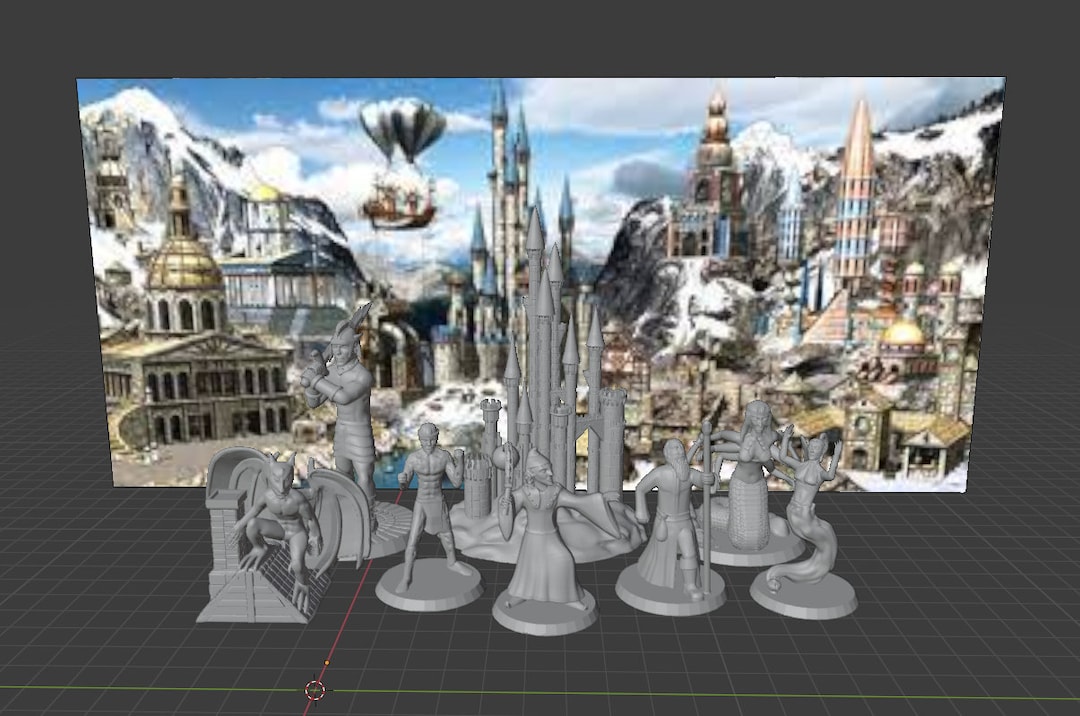 Heroes of Might and Magic 3 - Tower - 3D Printable Files - Etsy