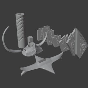 Fantasy Blade/scimitar - 3D Printable File - Etsy