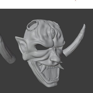 Dead by Daylight - Oni Mask - 3D Printable File - Etsy