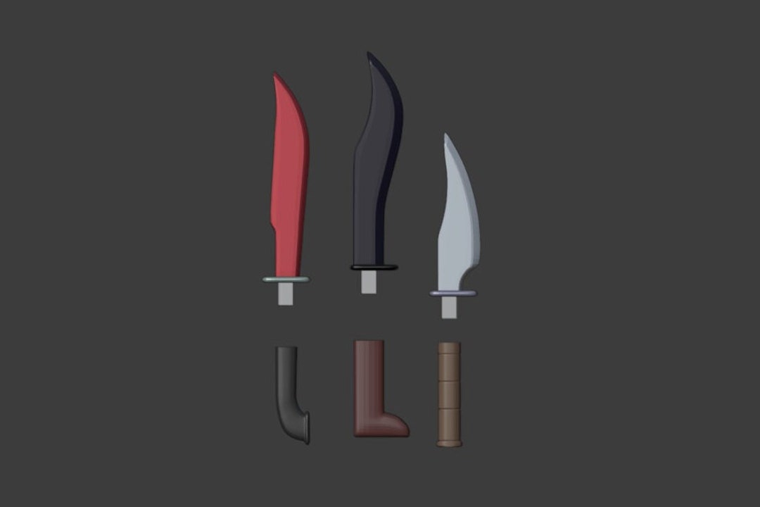 Fantasy Daggers - 3D Printable Files - Etsy