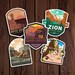 Zion National Park USA 5 Stickers Pack - Etsy