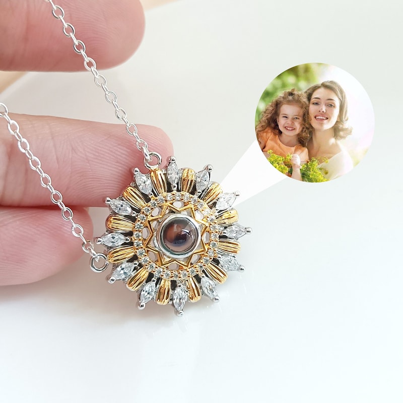 Personalized Photo Necklace - Etsy