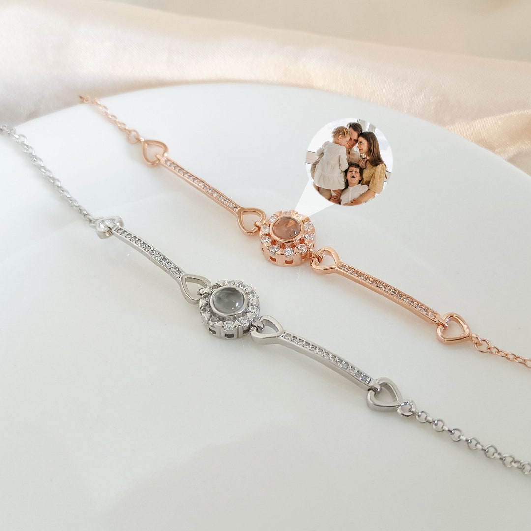 Custom Projection Bracelet, Photo Bracelet, Personalized Photo ...