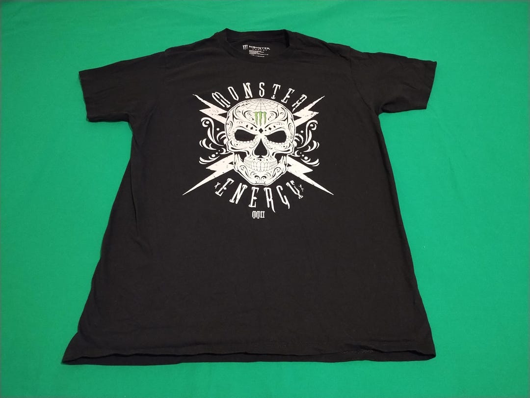 Officially Licensed Monster Energy Large Size Short Sleeve Shirt - Etsy