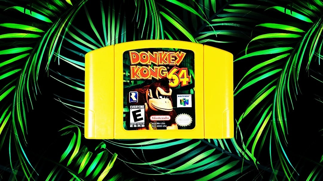 Vintage Donkey Kong 64 Cartridge for the Nintendo 64 System - Etsy