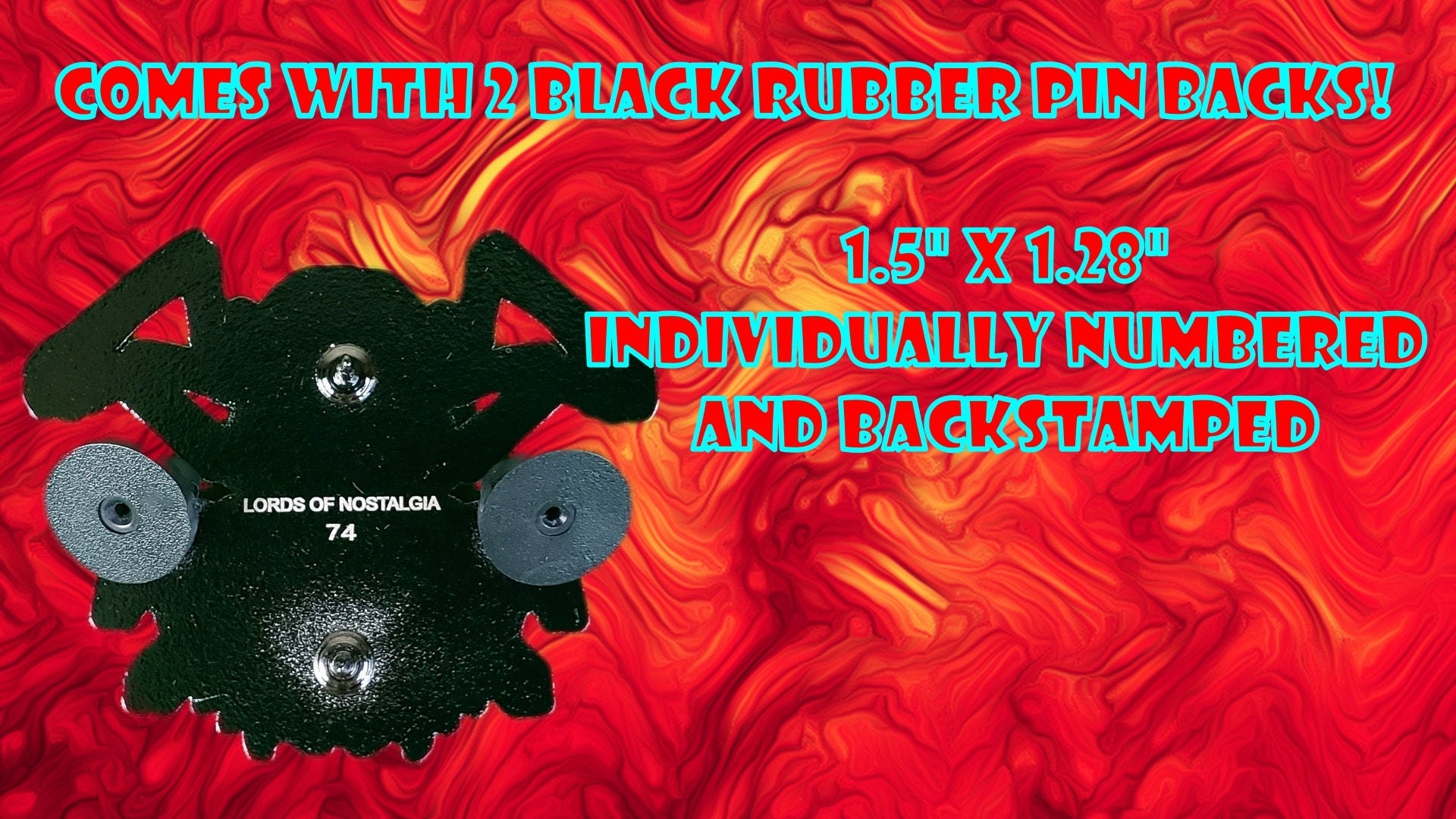 Demon's Crest dark Demon Hard Enamel Pin - Etsy