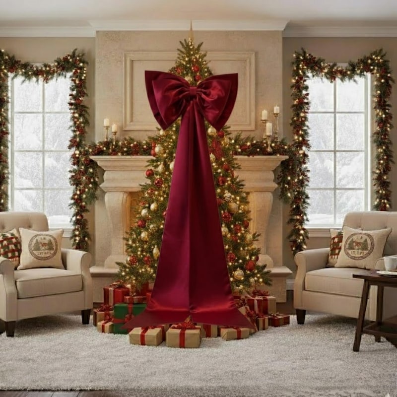 Velvet Bow for Wall - Etsy