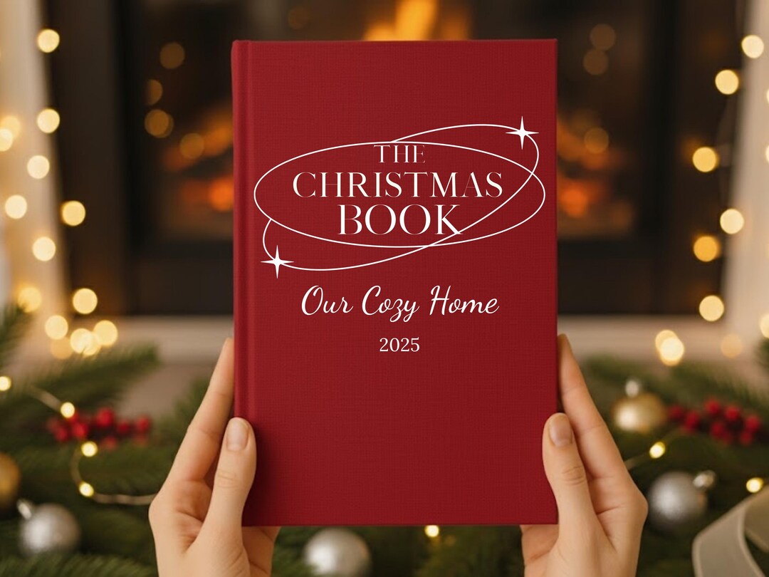 Personalized Christmas Memory Book: Annual Photo Album • Custom ...