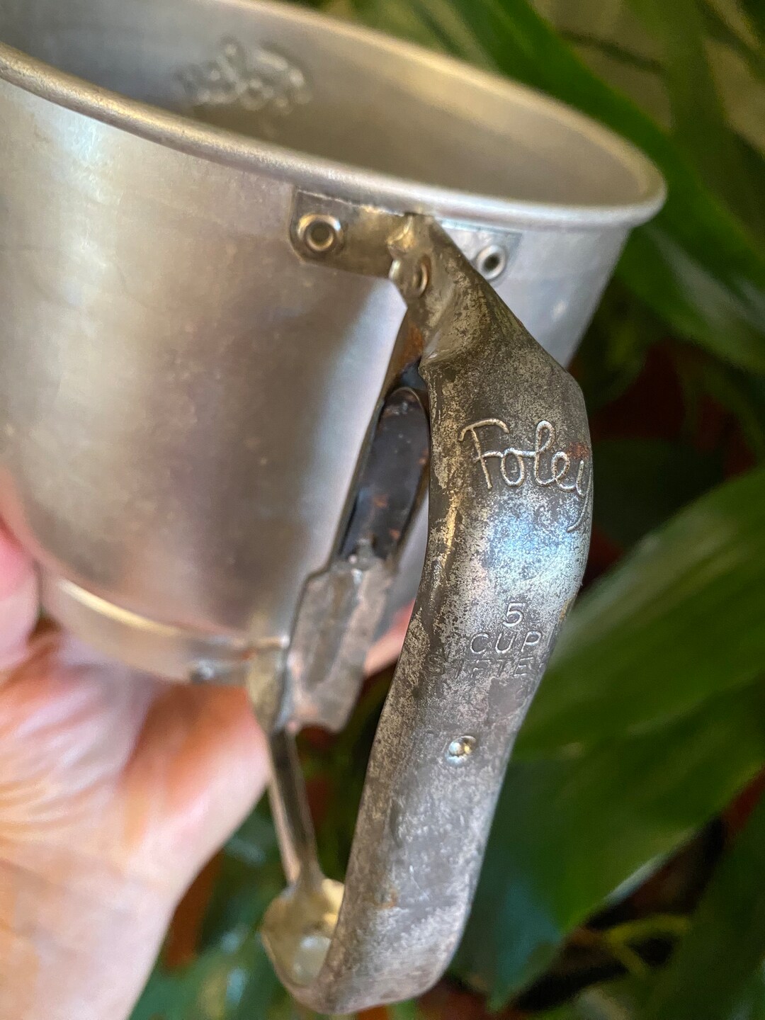 Foley 5 Cup Hand Sifter Vintage - Etsy