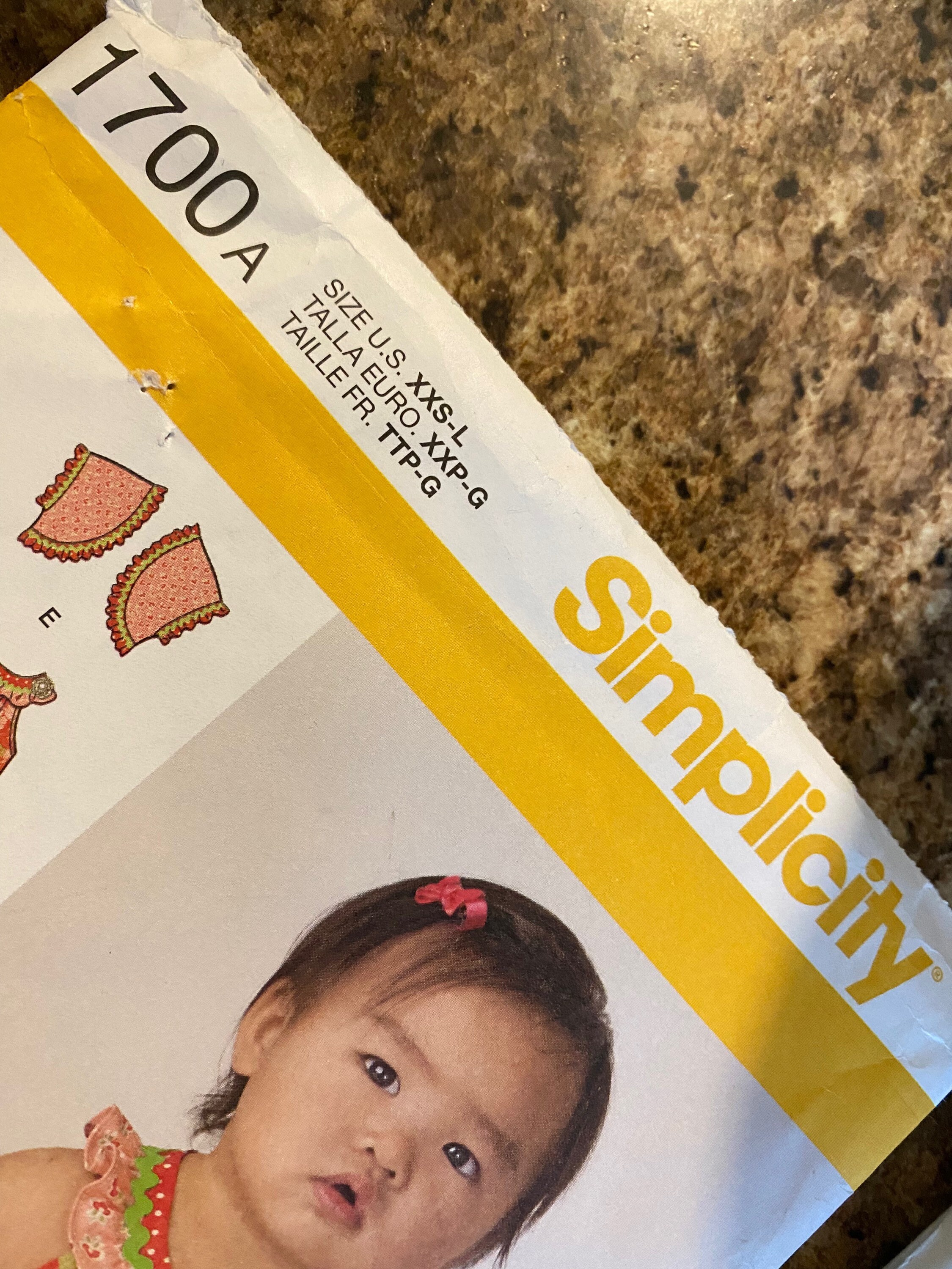Simplicity Patterns Little Girl Dresses One With Doll Dress Pattern Too ...