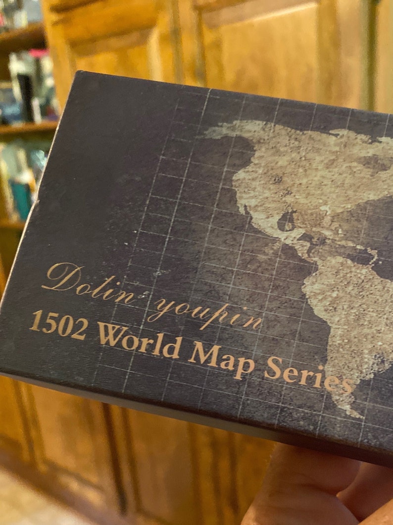 Dolin Youpin 1502 World Map Series Calligraphy Pen Set NIB Original Box ...