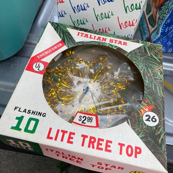 Tinsel Tree Topper - Etsy