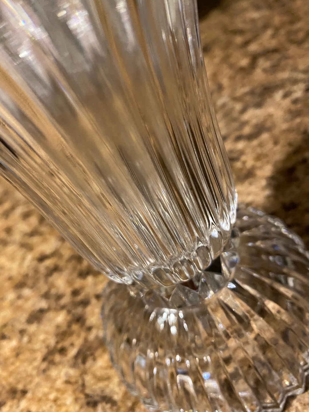 Partylite Crystal Candle Holder Vase Vienna Waltz Dual Purpose 24 % ...