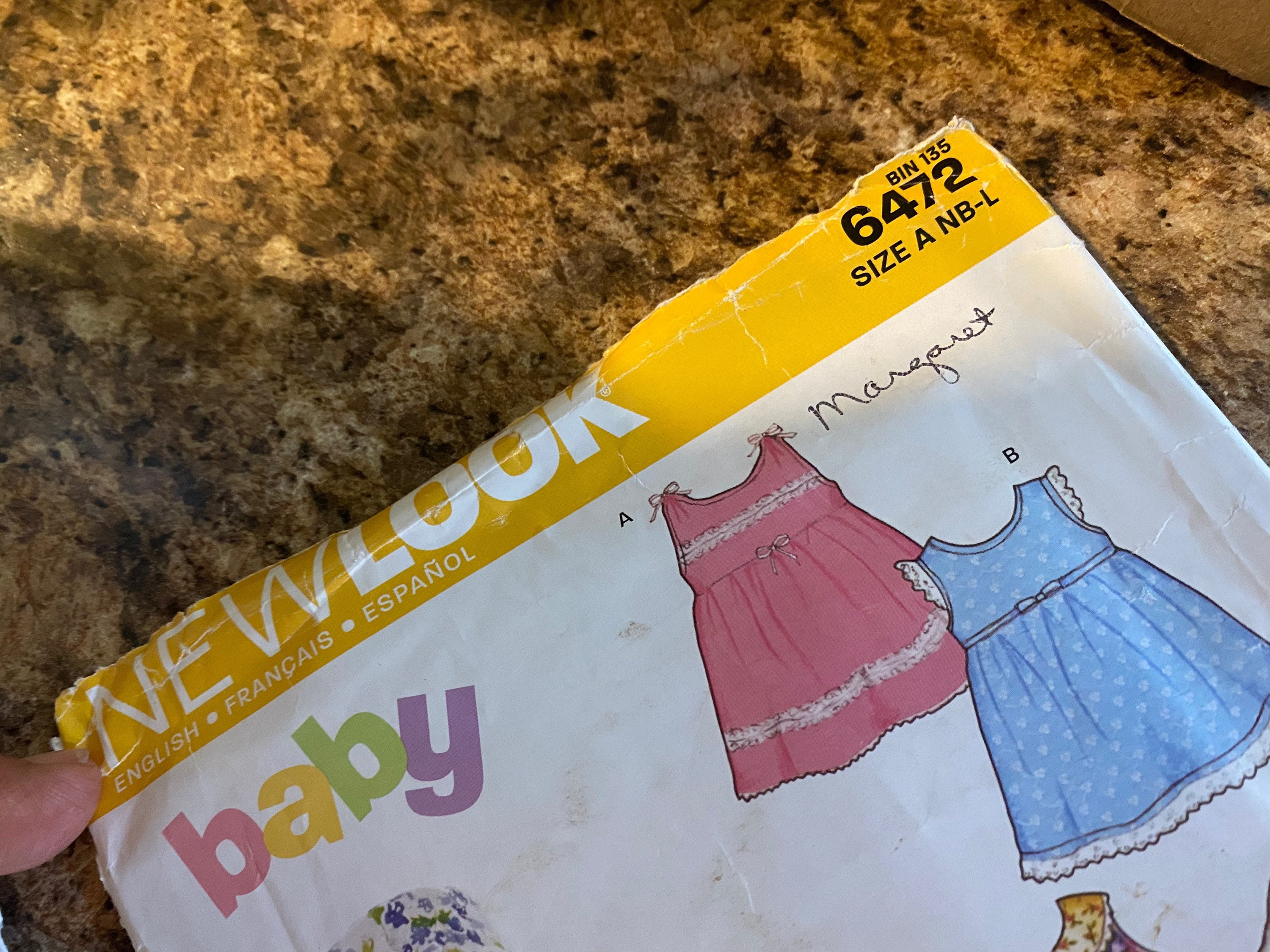 Simplicity Patterns Little Girl Dresses One With Doll Dress Pattern Too ...