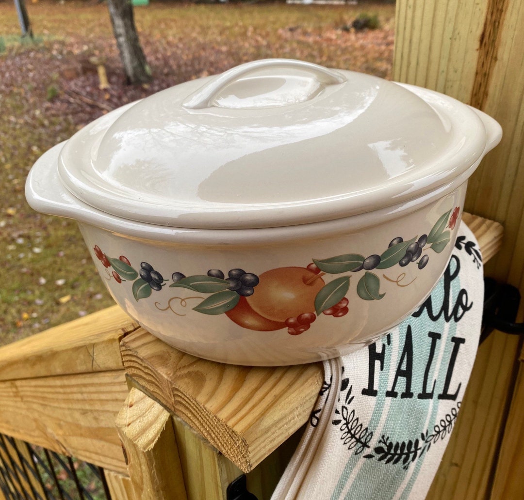 Corelle Abundance Covered Casserole W Handle 2.5 Quart by Corning - Etsy